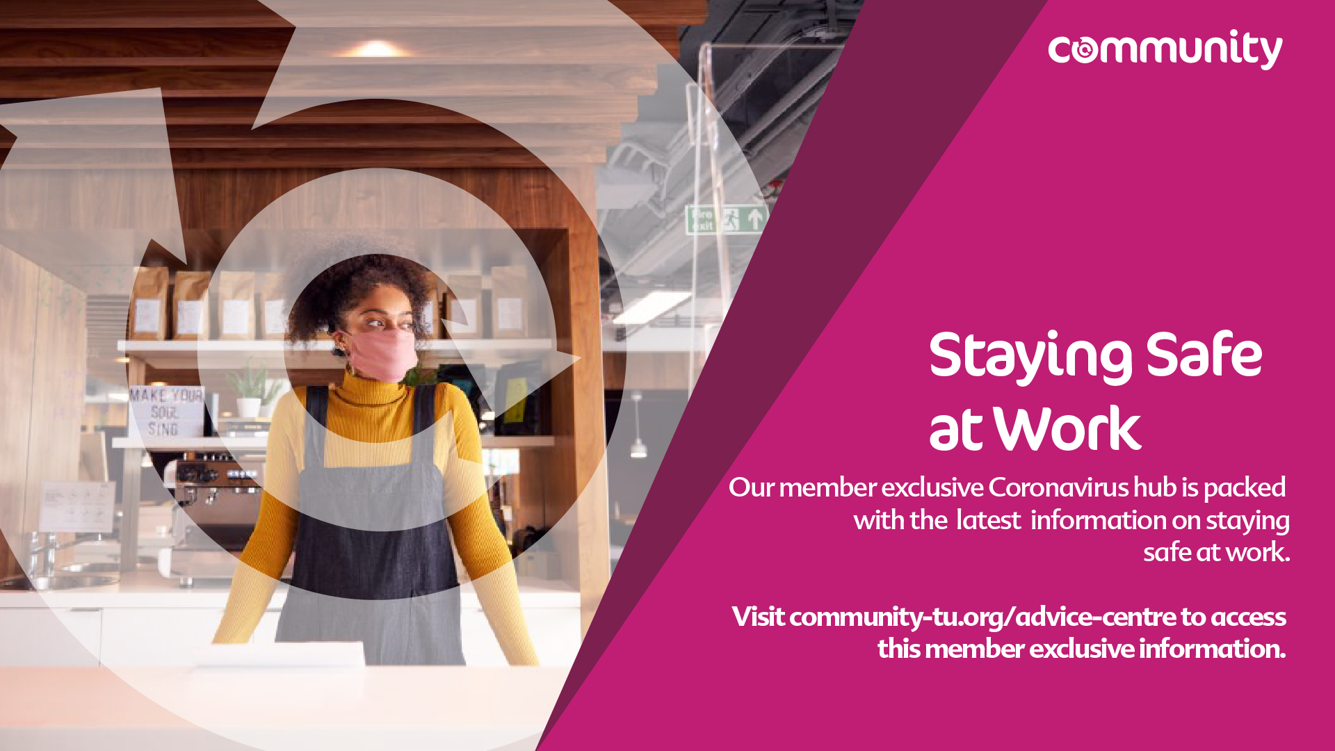 Staying safe at work | Community Trade Union