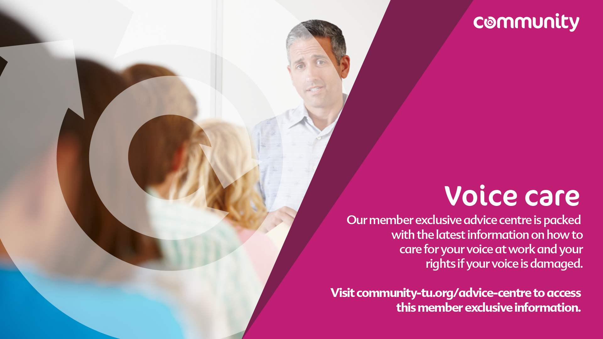 Voice care | Community Trade Union