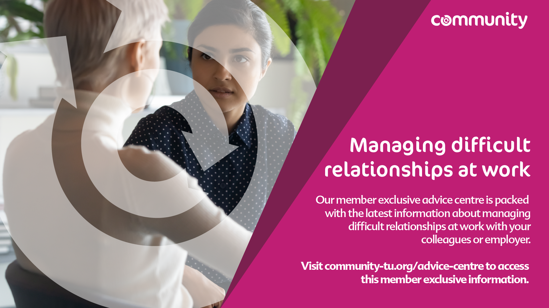 Managing difficult relationships at work | Community Trade Union