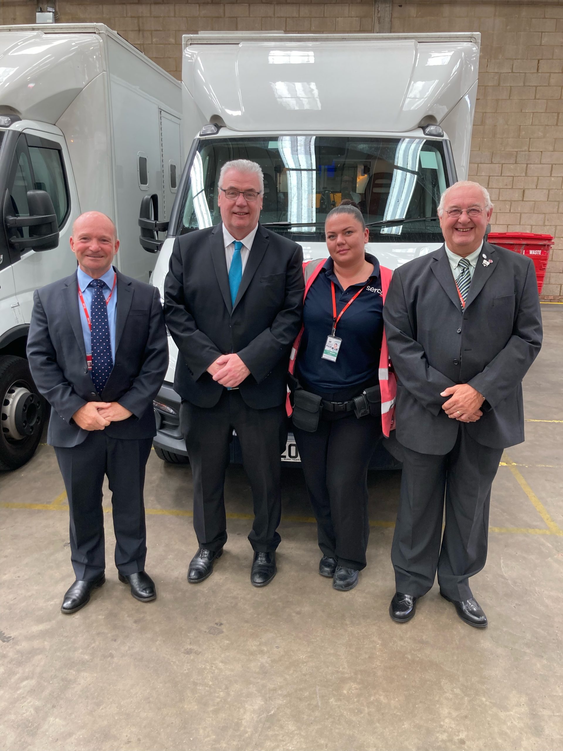 General Secretary visits Serco PECS | Community Trade Union