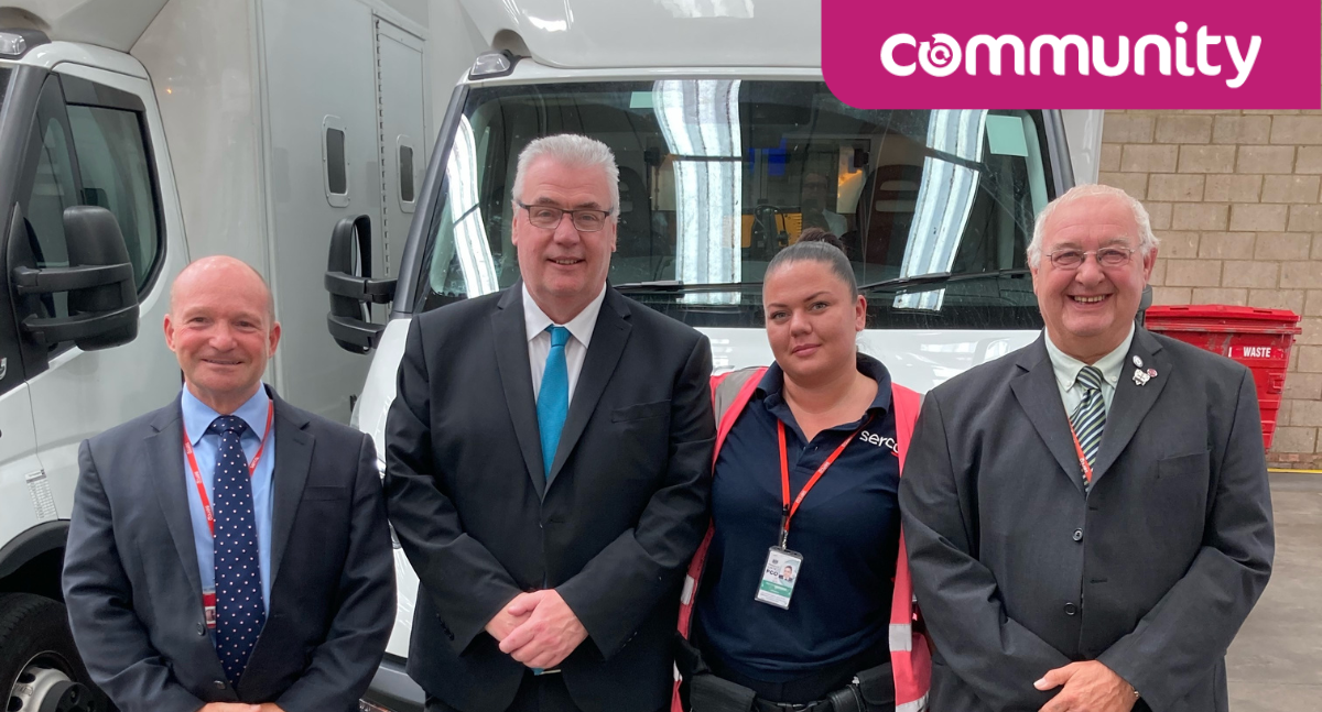 General Secretary visits Serco PECS | Community Trade Union