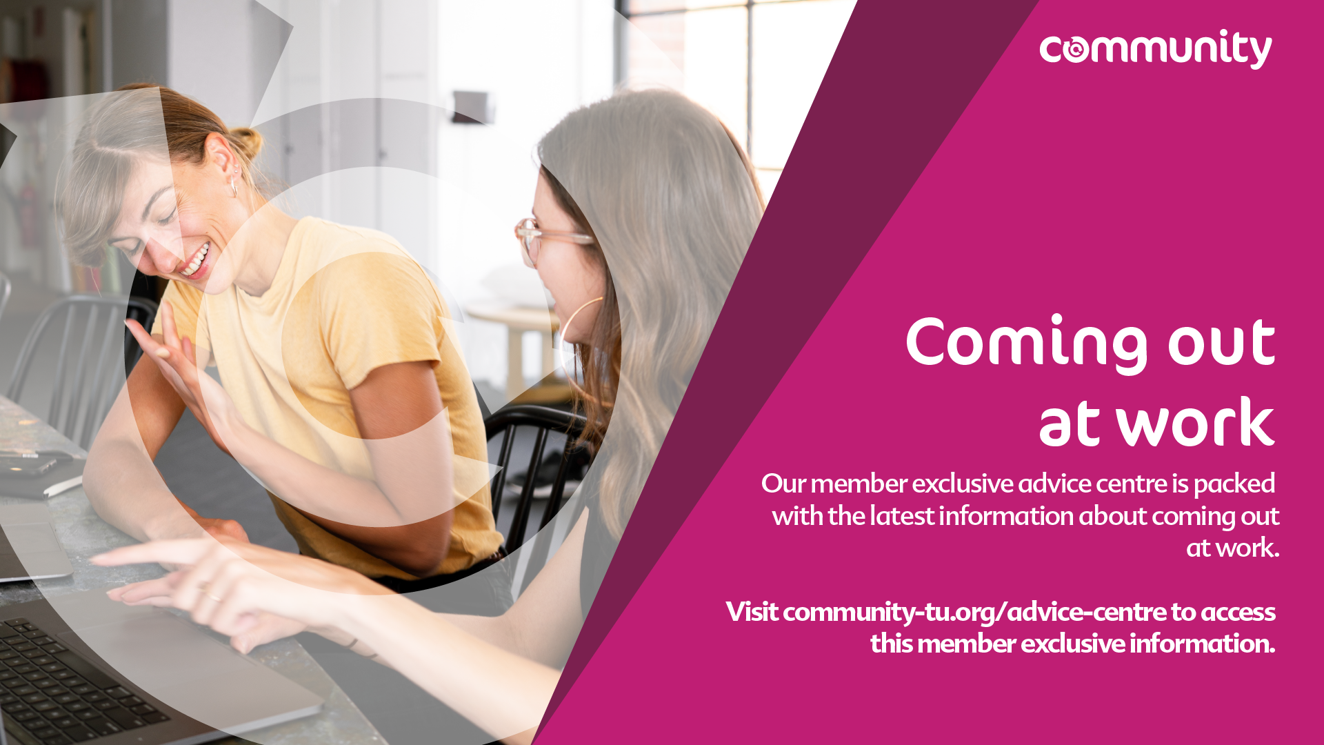 Coming out at work | Community Trade Union