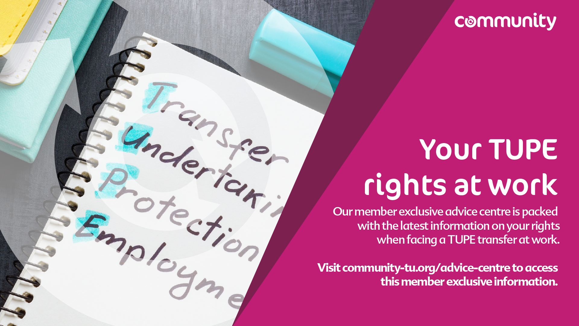 Your TUPE rights at work | Community Trade Union