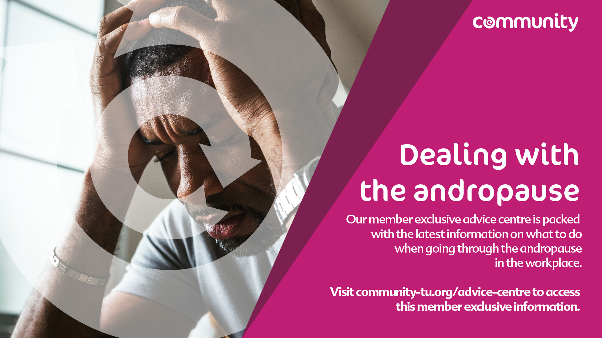 Andropause in the workplace | Community Trade Union