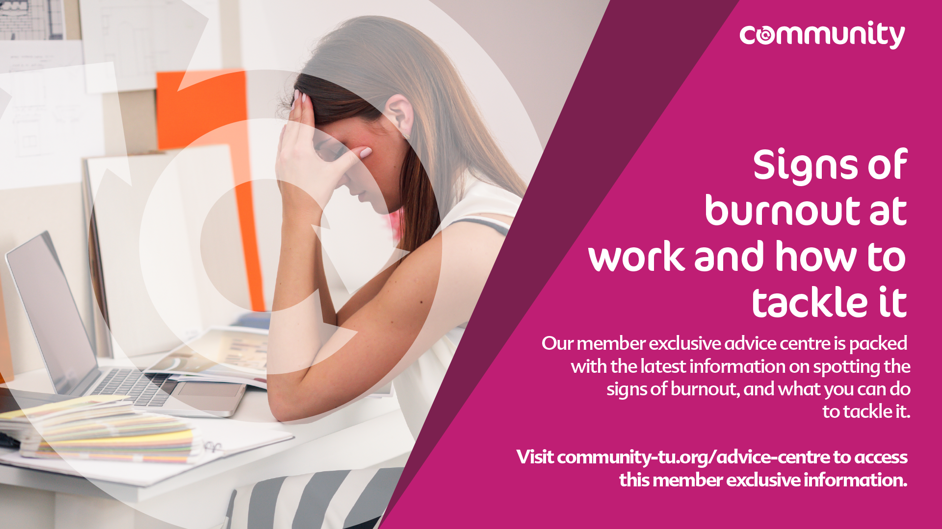 Signs of burnout at work and how to tackle it | Community Trade Union