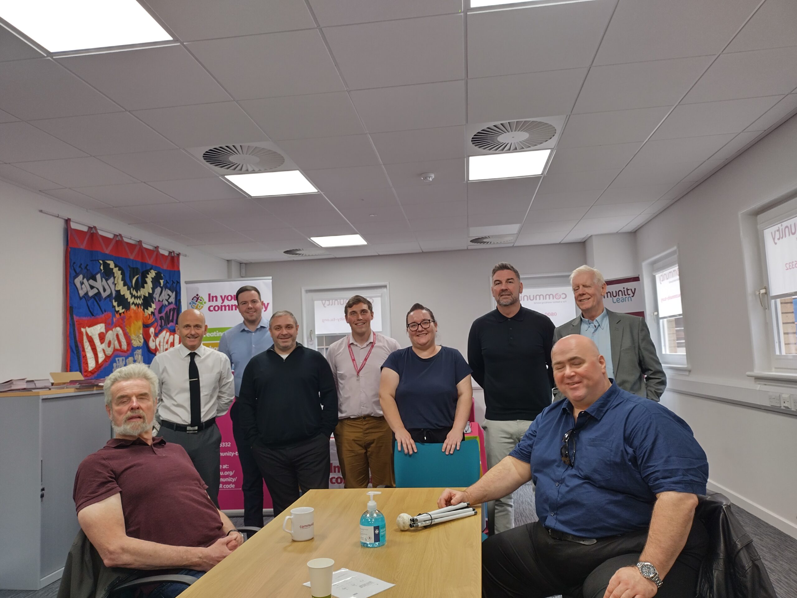 Community helps visually-impaired people in Glasgow | Community Trade Union