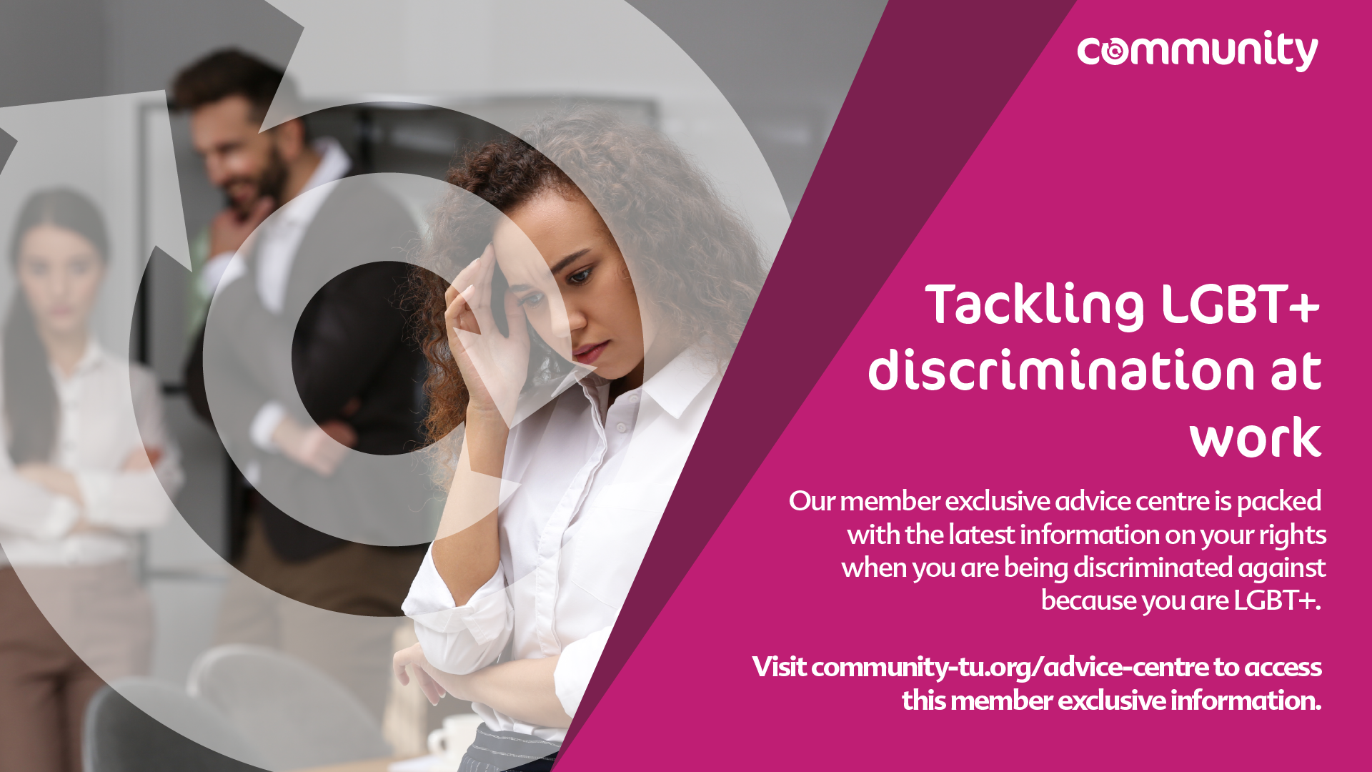 Tackling LGBT+ discrimination at work | Community Trade Union