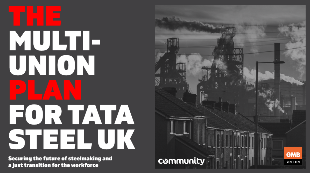 Newport politicians back multi-union steel plan | Community Trade Union