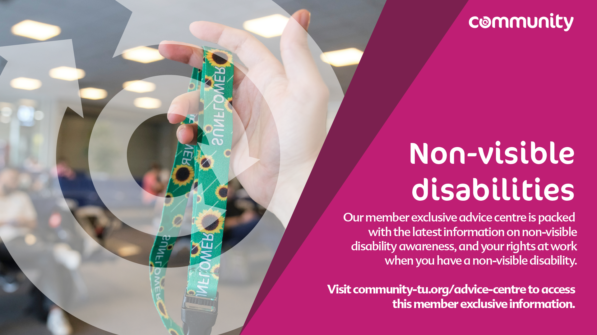 Non-visible disabilities in the workplace | Community Trade Union