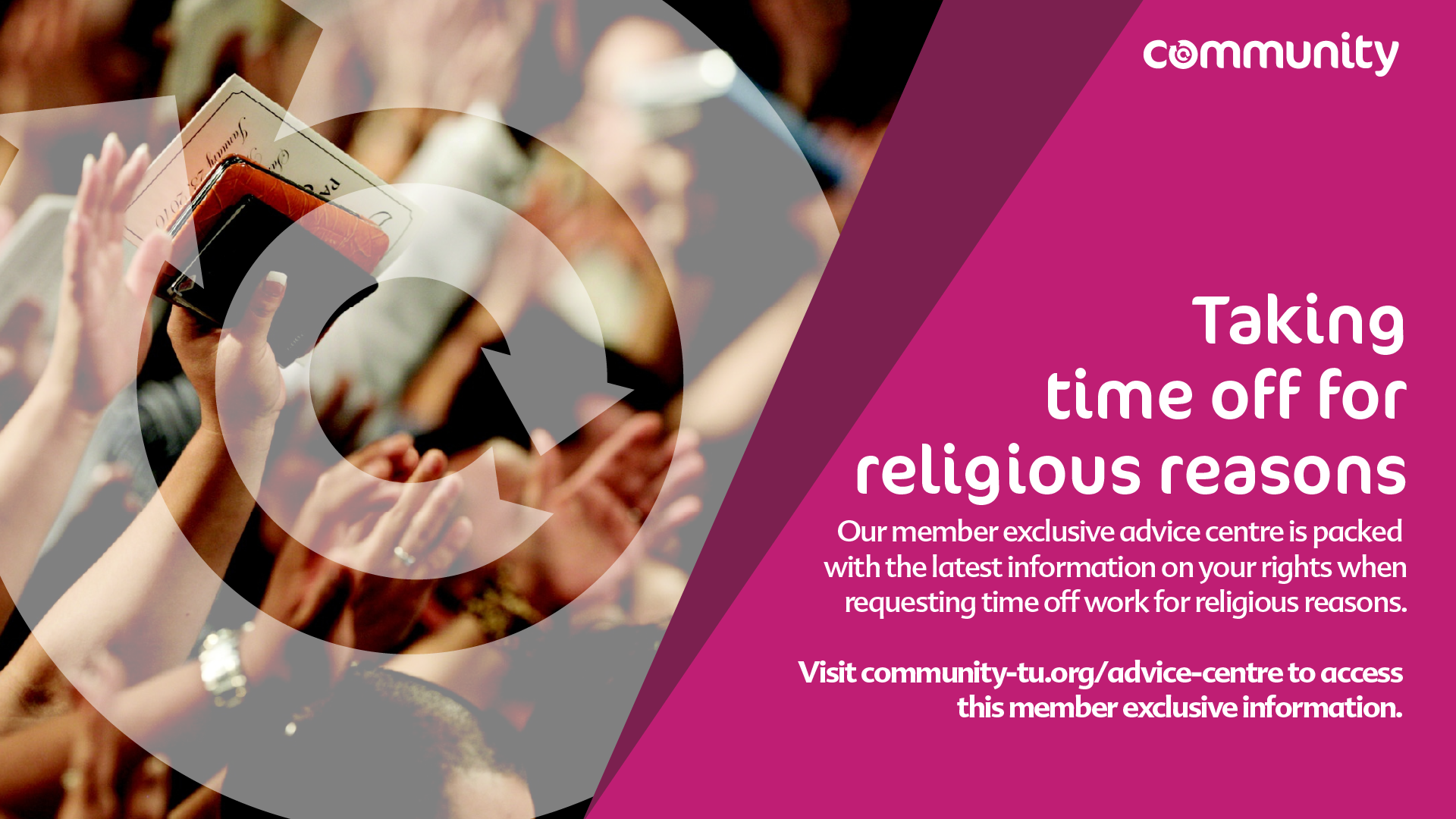 Time off work for religious reasons | Community Trade Union