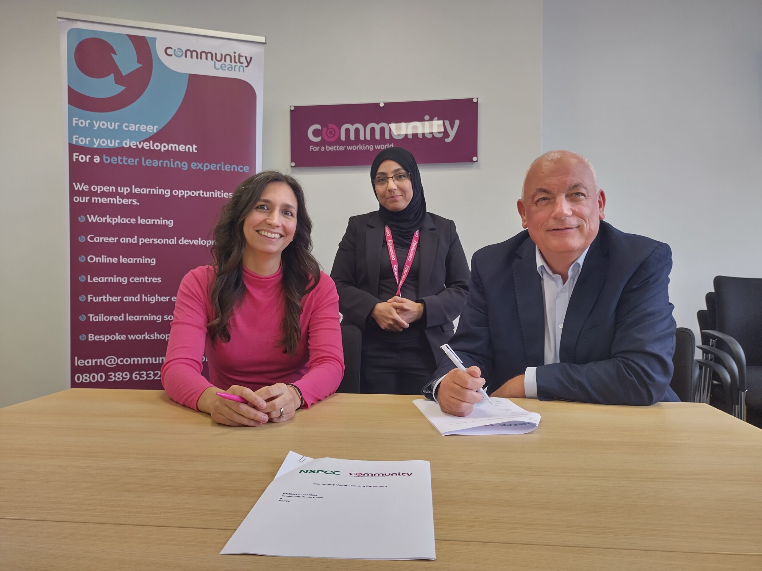 Community secures learning agreement with the NSPCC | Community Trade Union