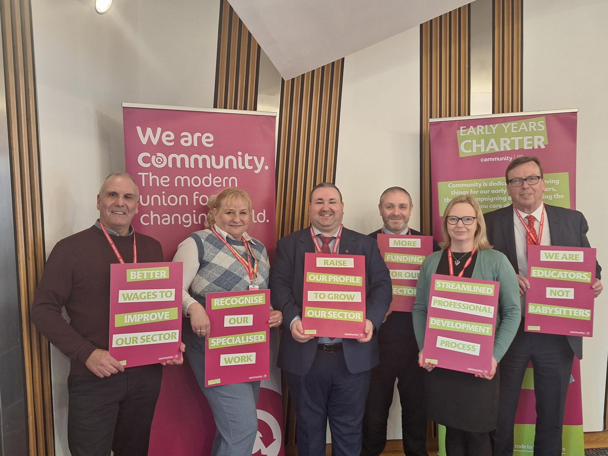 Holyrood Early Years Charter Launch | Community Trade Union
