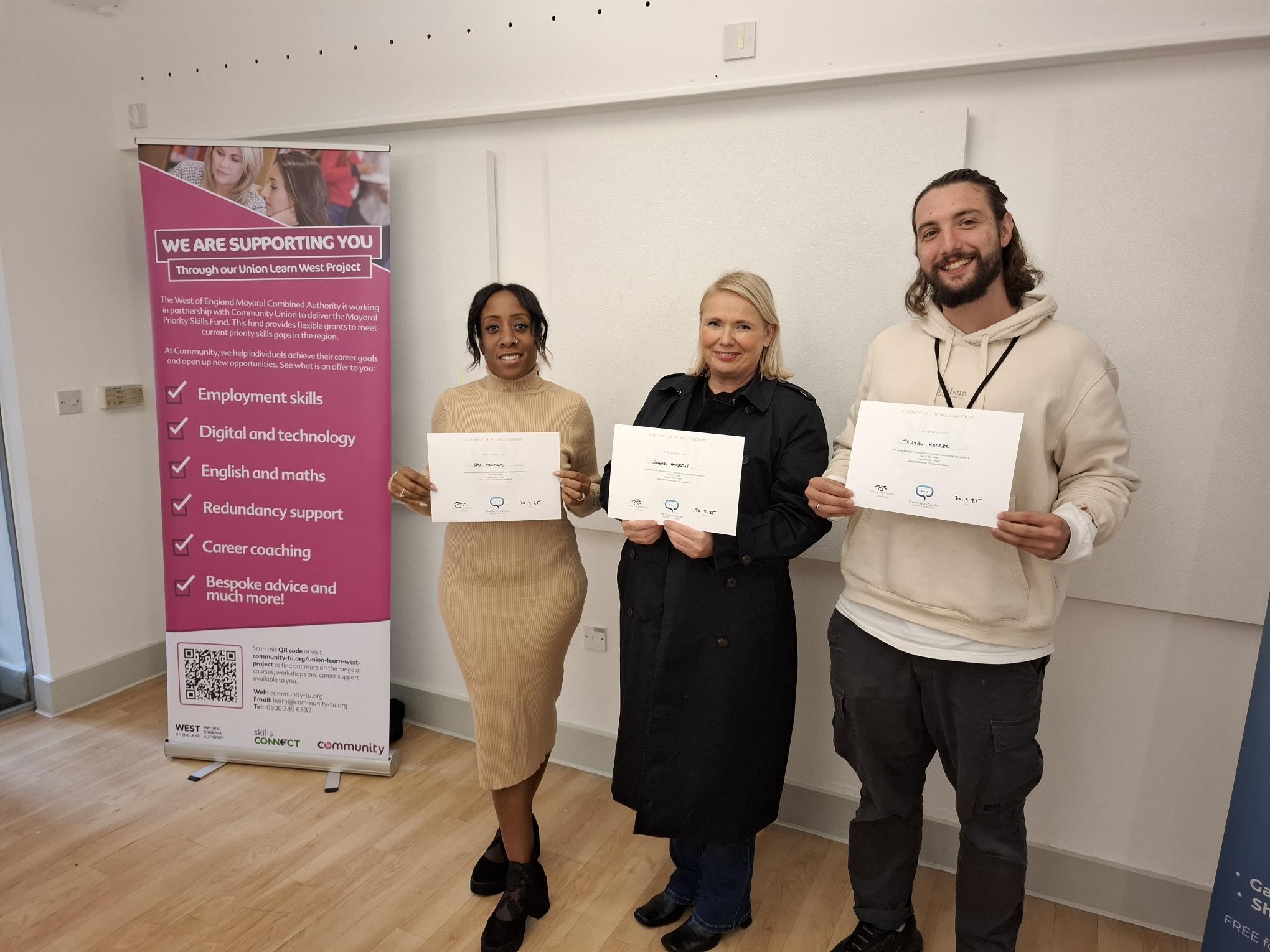 Community Union delivers public speaking workshops in Bristol ...
