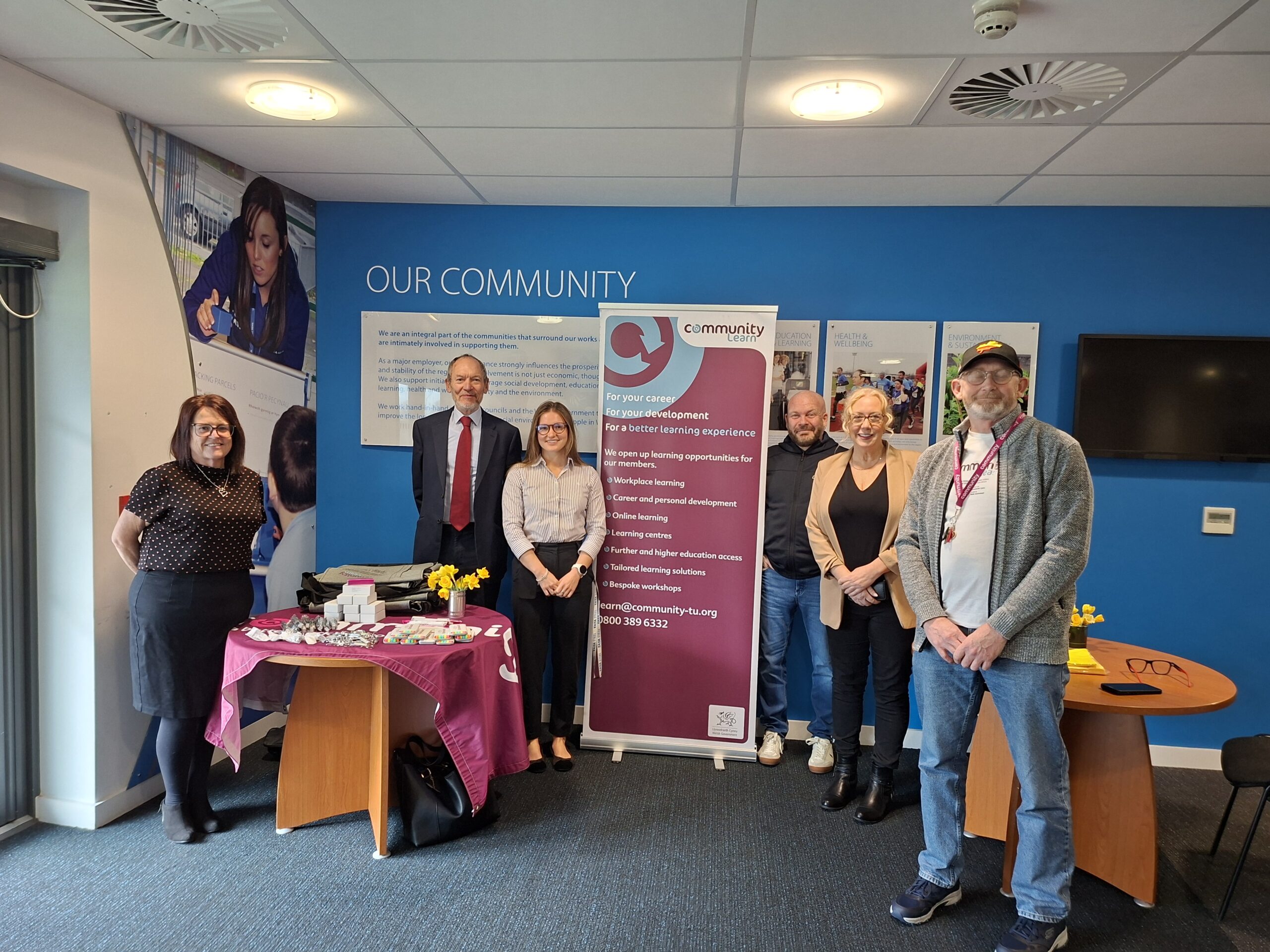 Community and Tata Steel open Llanwern Learning Centre | Community ...